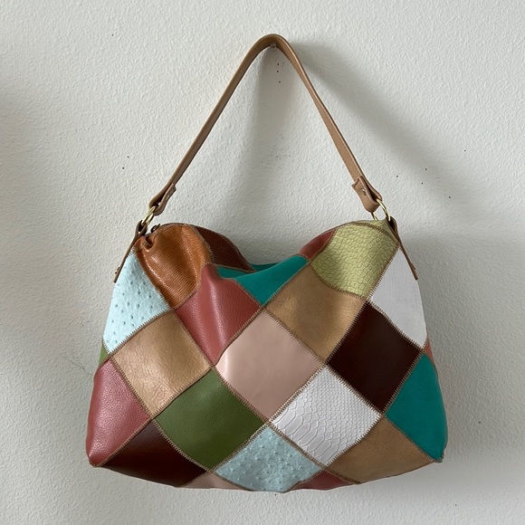 Bags | Vintage Patchwork Purse | Poshmark